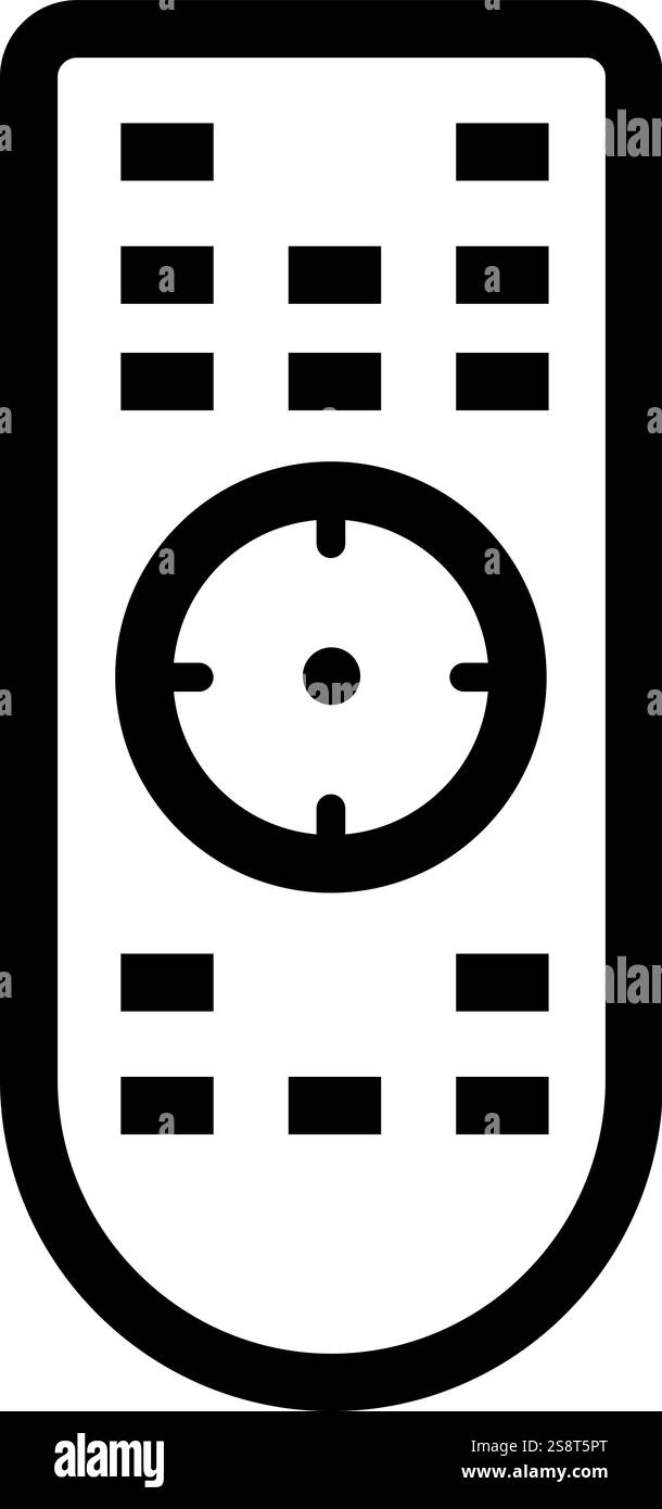 Remote icon vector. Suitable for mobile apps, web apps and print media ...