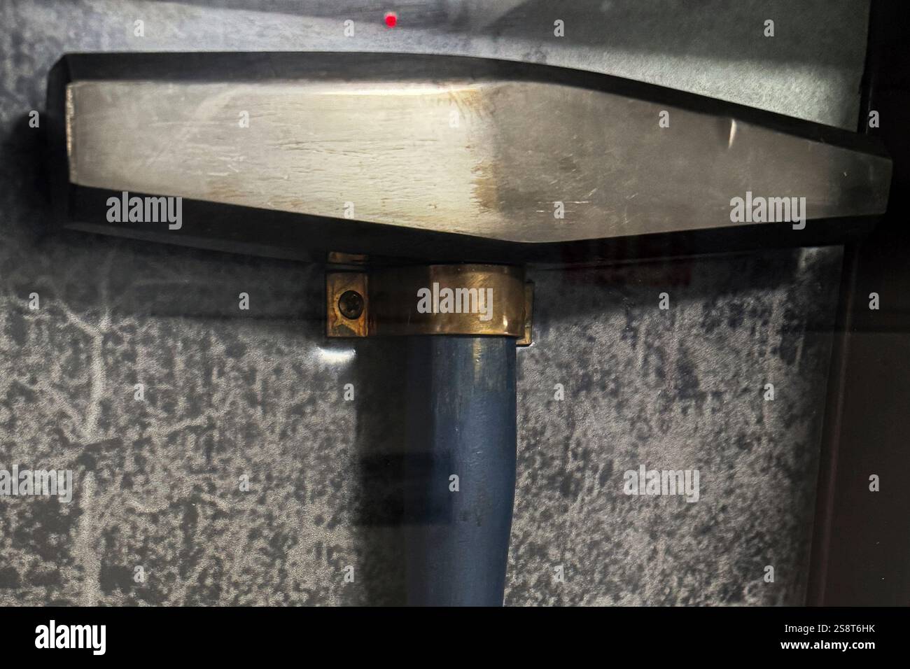 The spike maul used by President Warren G. Harding to ceremonially ...