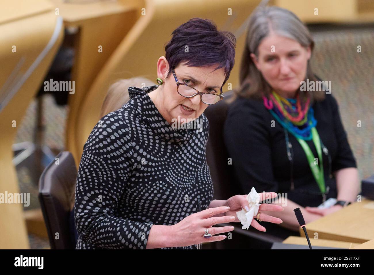 Edinburgh Scotland, UK 23 January 2025. Cabinet Secretary for Justice ...