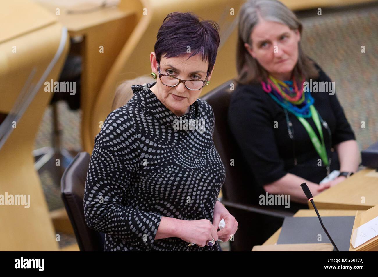 Edinburgh Scotland, UK 23 January 2025. Cabinet Secretary for Justice ...