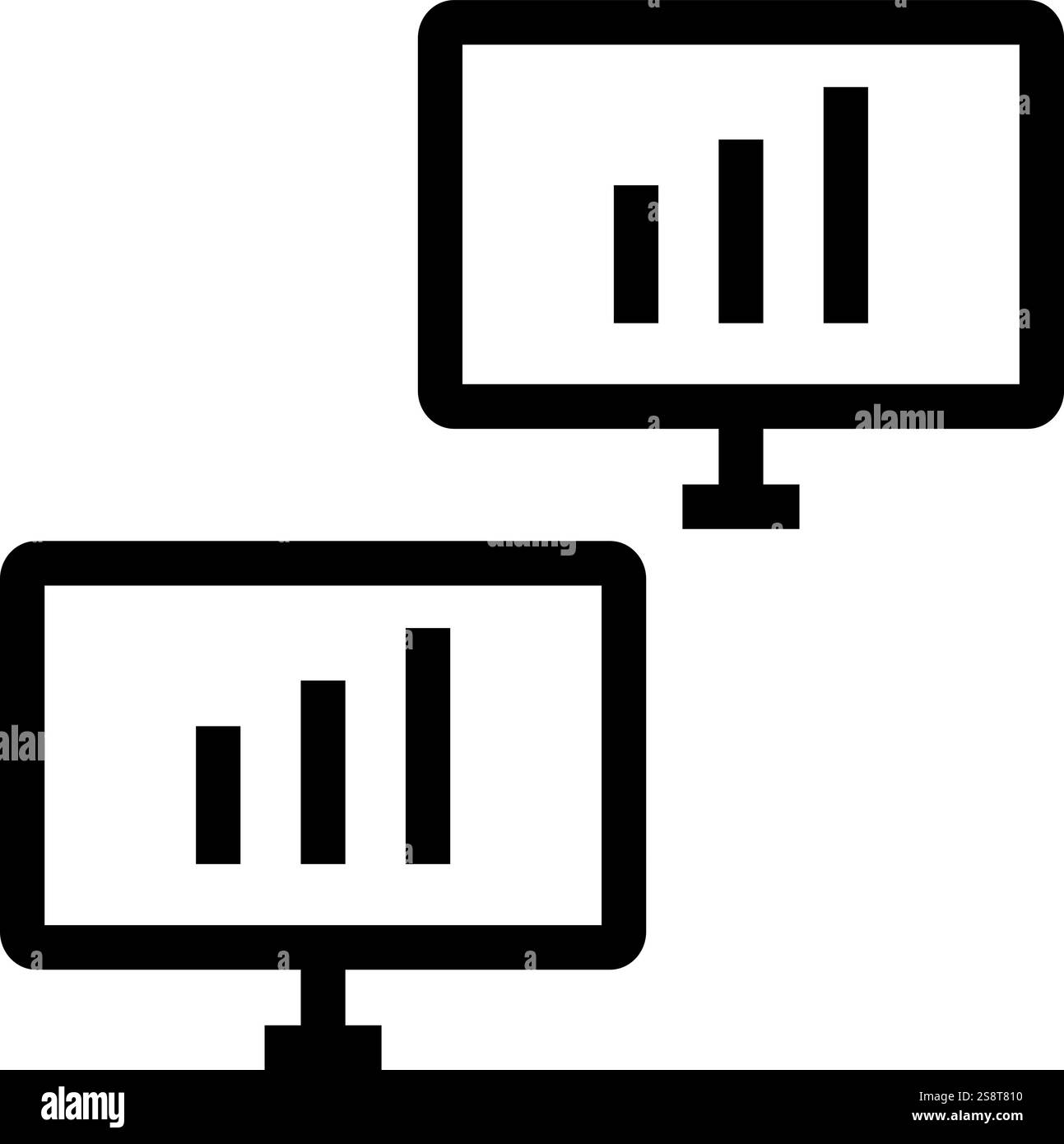 Shared Signals Icon Vector Suitable For Mobile Apps Web Apps And