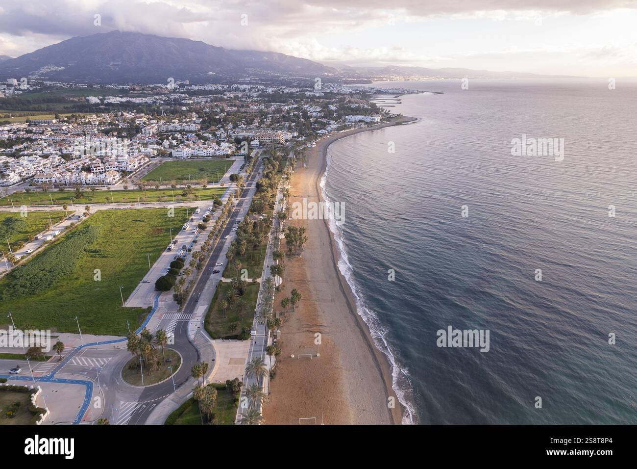 Andalusian coastline in cloudy day hi-res stock photography and images ...