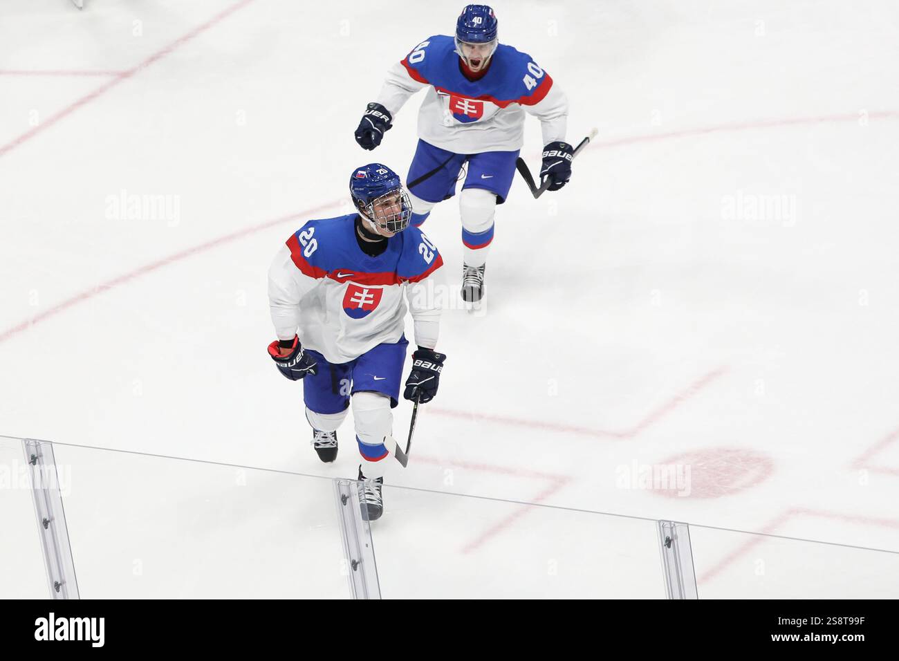 FEB 10, 2022 - Beijing, China: Juraj Slafkovsky #20 of Slovakia ...