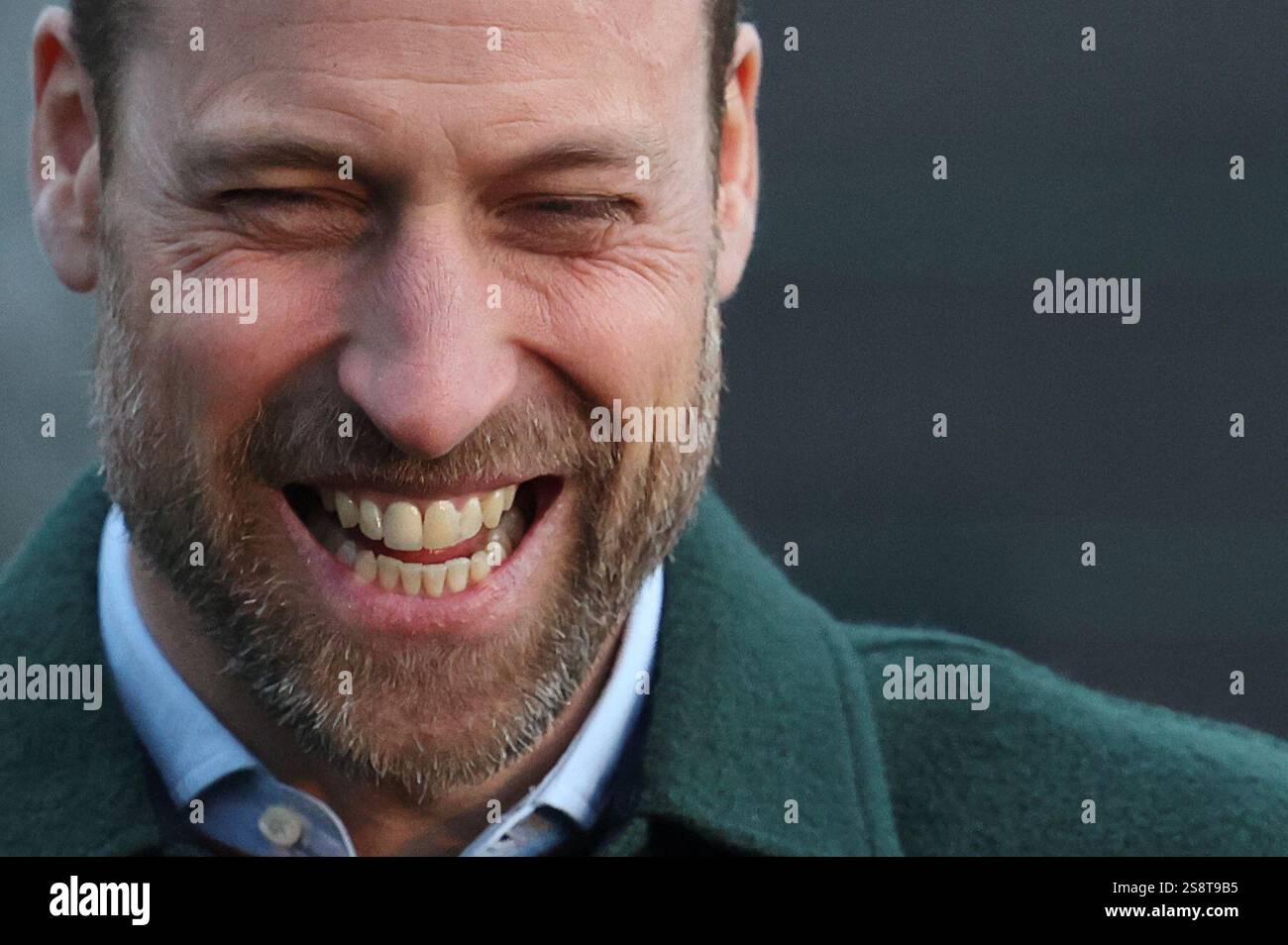 The Prince of Wales during a visit to Tiber in Toxteth, Liverpool, to ...