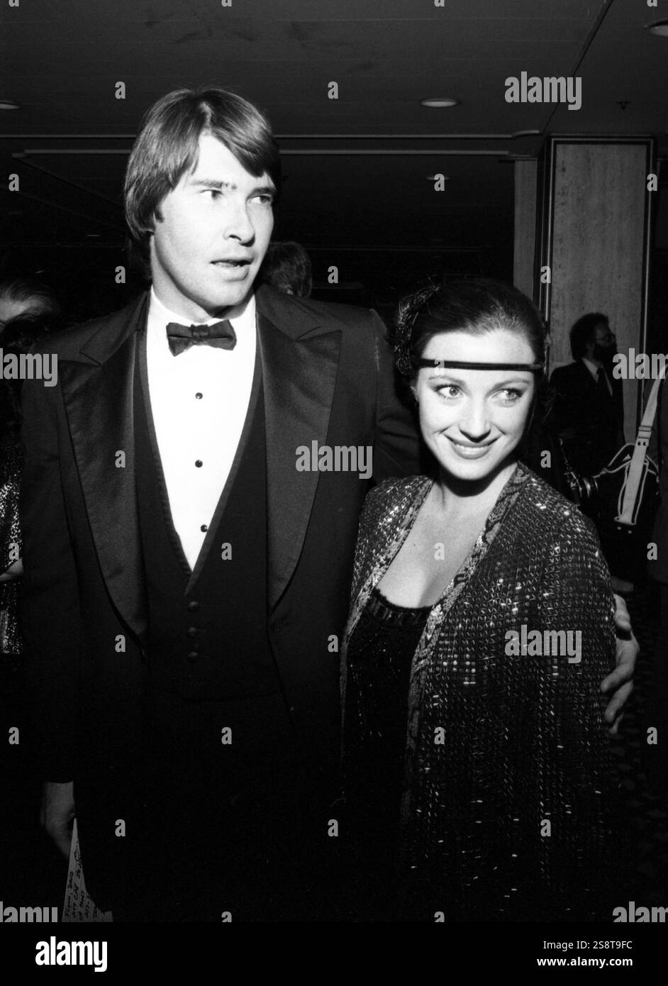 Jane Seymour and David Flynn December 11, 1981 Credit: Ralph Dominguez ...