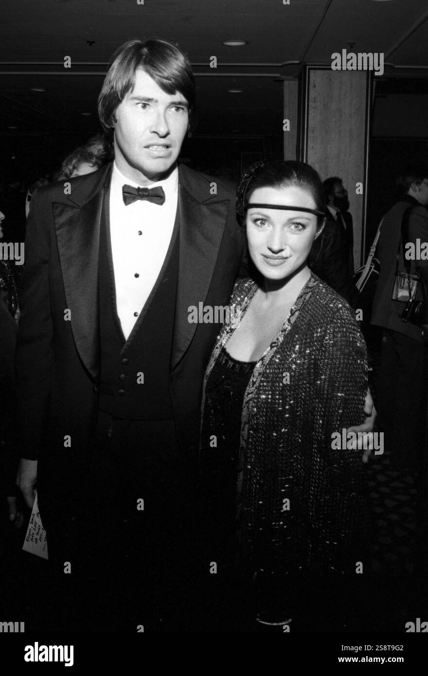 Jane Seymour and David Flynn December 11, 1981 Credit: Ralph Dominguez ...