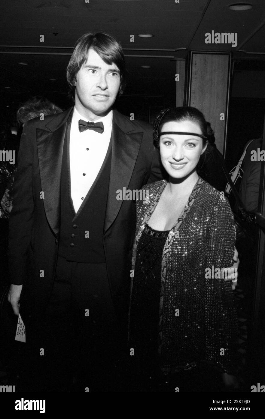 Jane Seymour and David Flynn December 11, 1981 Credit: Ralph Dominguez ...