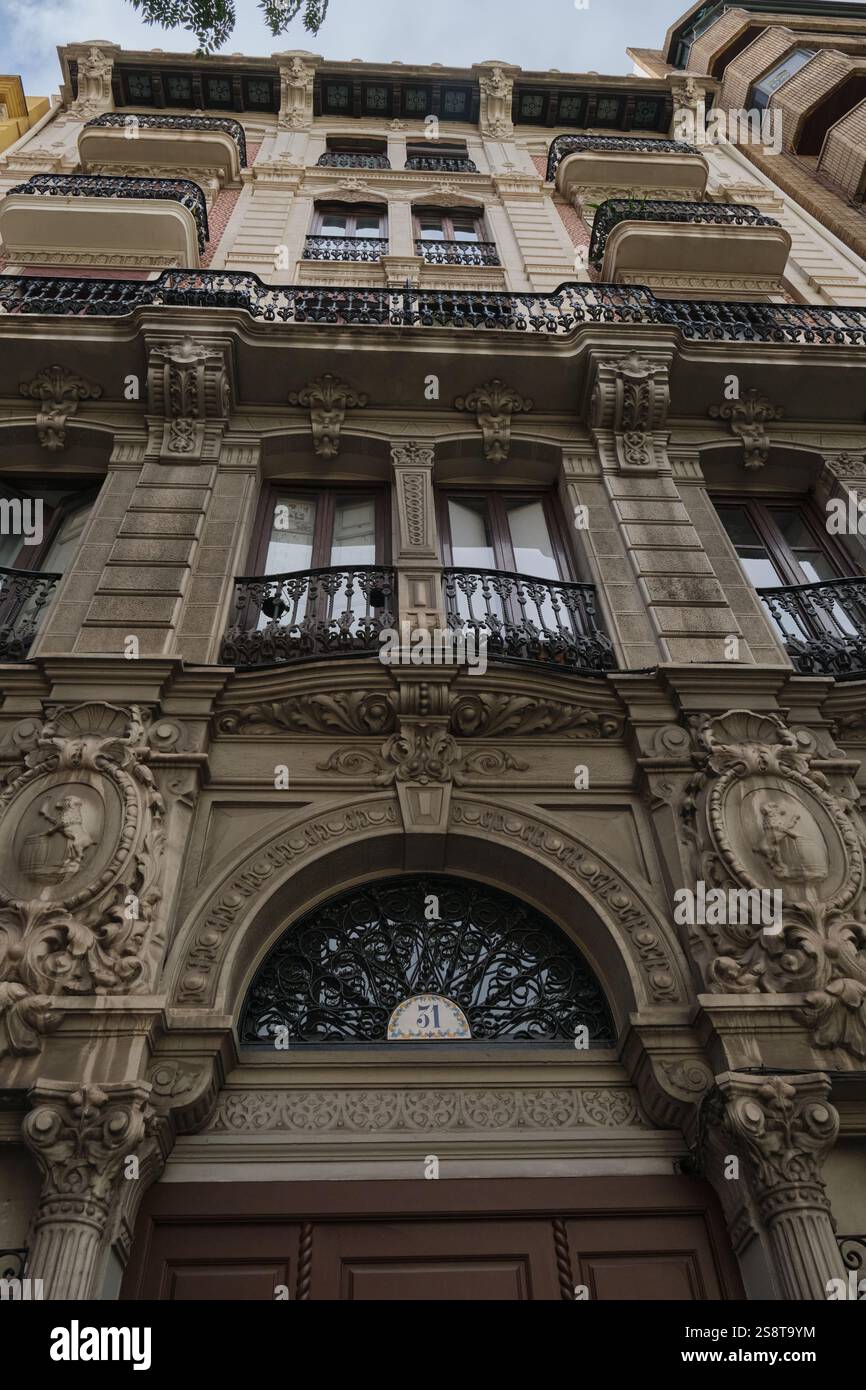 Architecture of a European city Building facades Stock Photo - Alamy