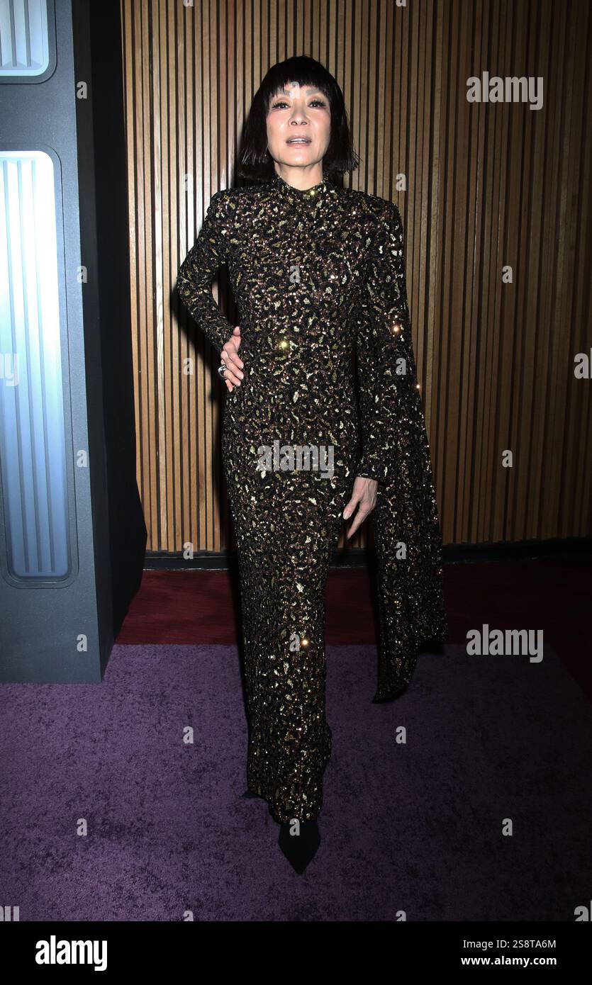 January 22, 2025 Michelle Yeoh attend Paramount present World Premiere ...