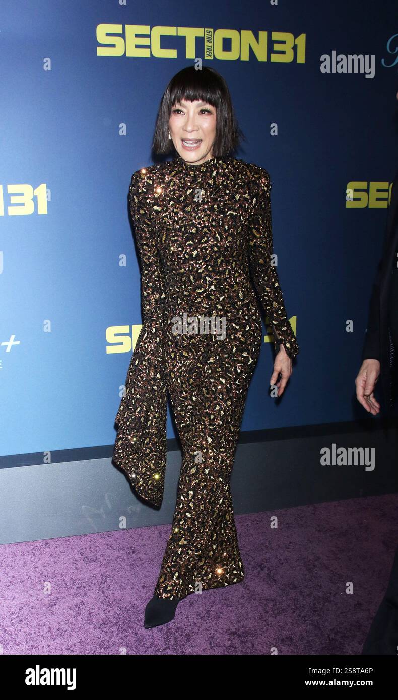 January 22, 2025 Michelle Yeoh attend Paramount present World Premiere ...