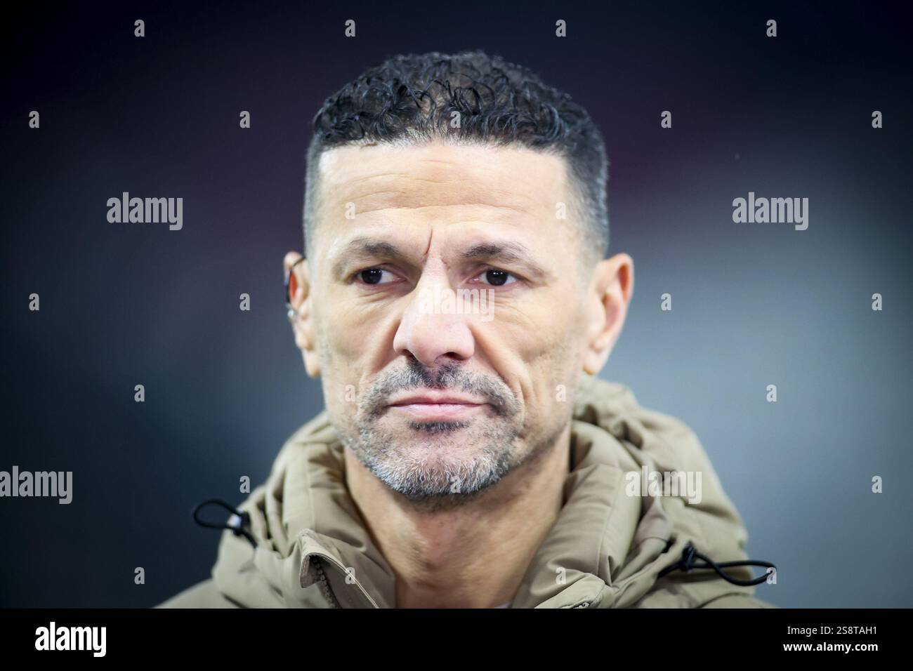 Alkmaar, Netherlands. 23rd Jan, 2025. ALKMAAR - 23-01-2025, AFAS Stadium. UEFA Europa League ...