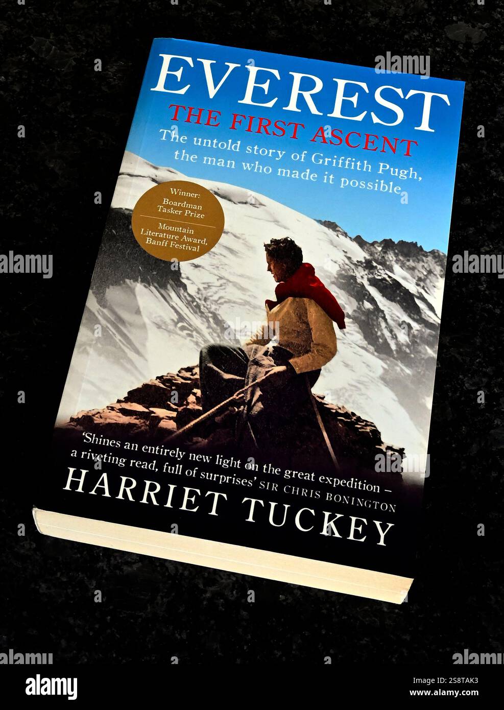 Book cover "Everest The First Ascent". The untold story of Griffith ...