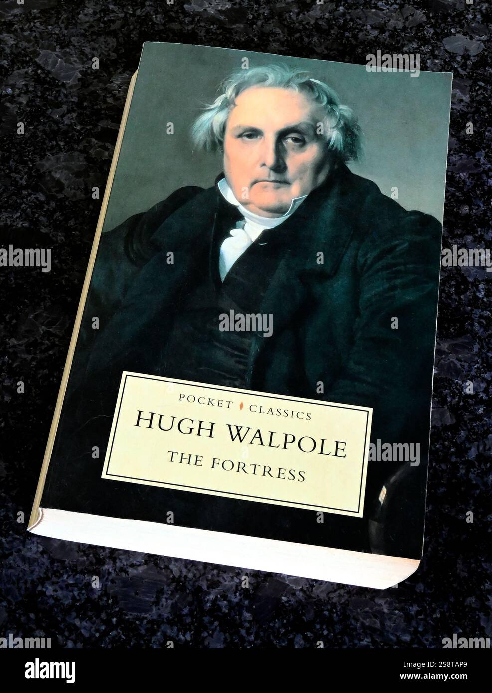 Book cover "The Fortress" by Hugh Walpole Stock Photo - Alamy