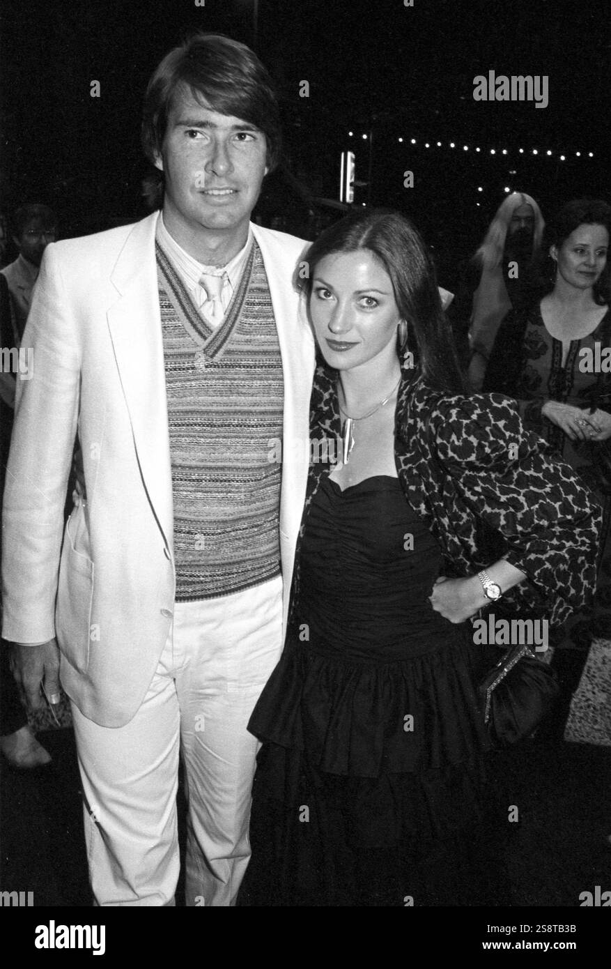 Jane Seymour and David Flynn Circa 1980's Credit: Ralph Dominguez ...