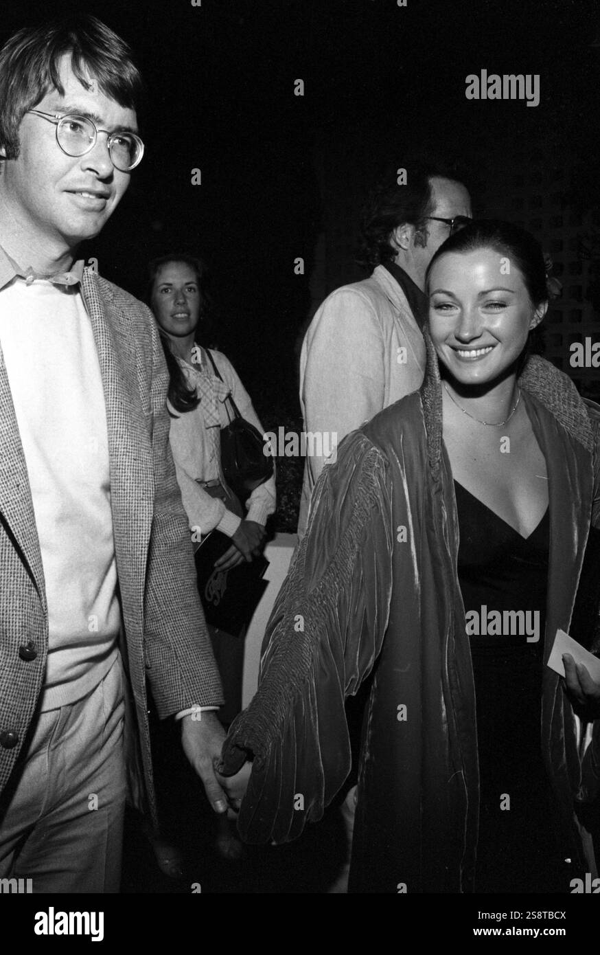 Jane Seymour and David Flynn Circa 1980's Credit: Ralph Dominguez ...