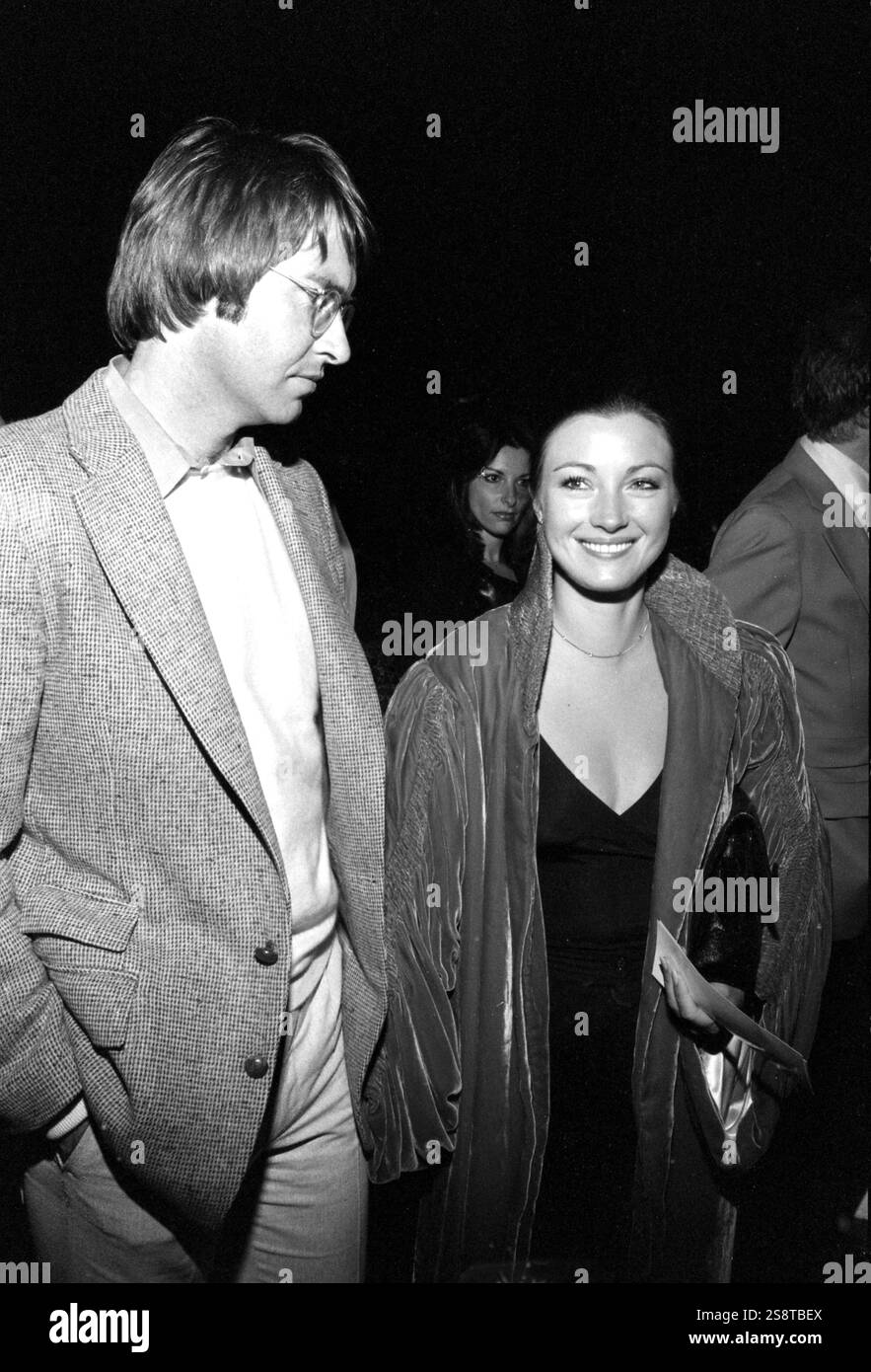 Jane Seymour and David Flynn Circa 1980's Credit: Ralph Dominguez ...