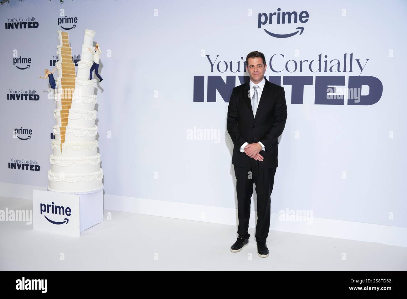 Director Nicholas Stoller poses for photographers upon arrival at the ...