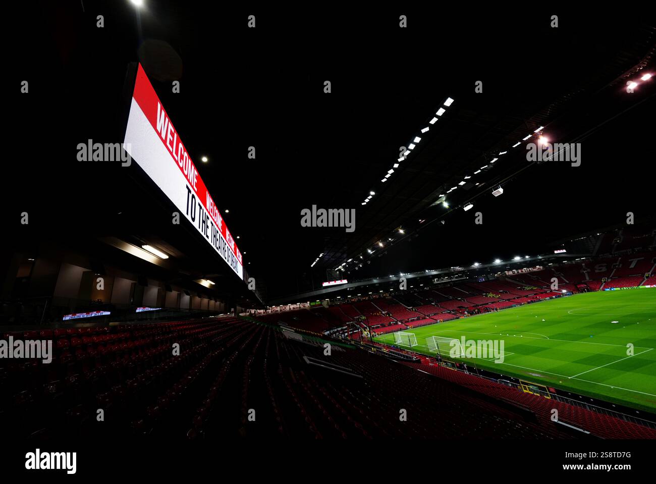 A view inside the stadium before the UEFA Europa League, league stage ...