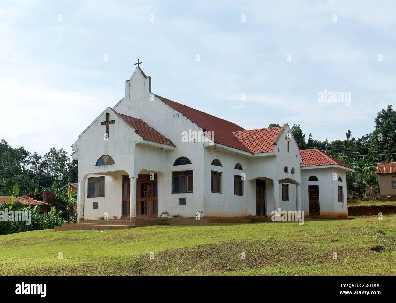 Christian church, Uganda, East Africa Stock Photo - Alamy