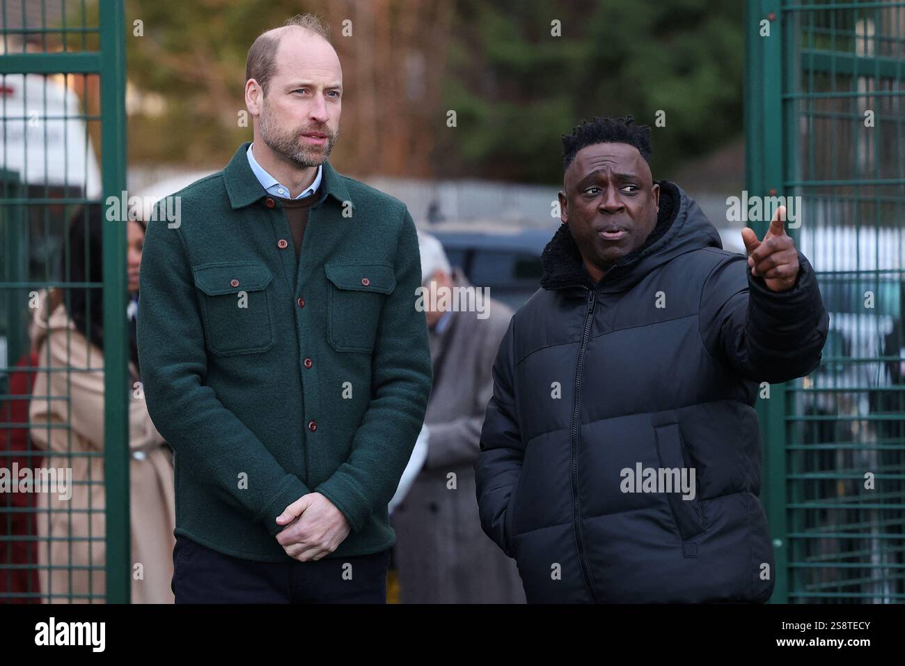 The Prince of Wales during a visit to Tiber in Toxteth, Liverpool, to ...