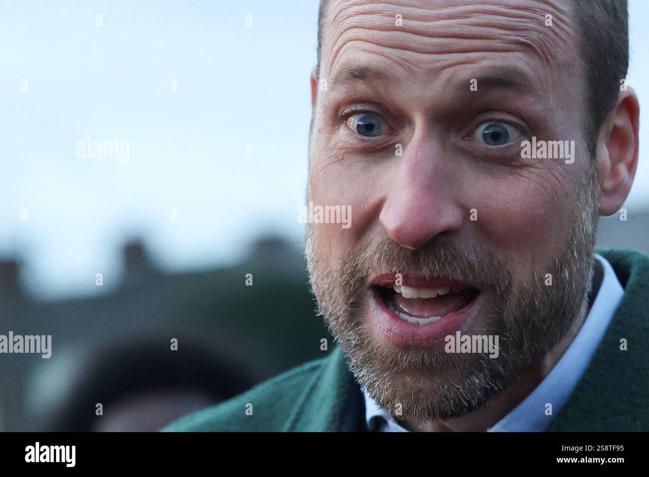 The Prince of Wales during a visit to Tiber in Toxteth, Liverpool, to ...