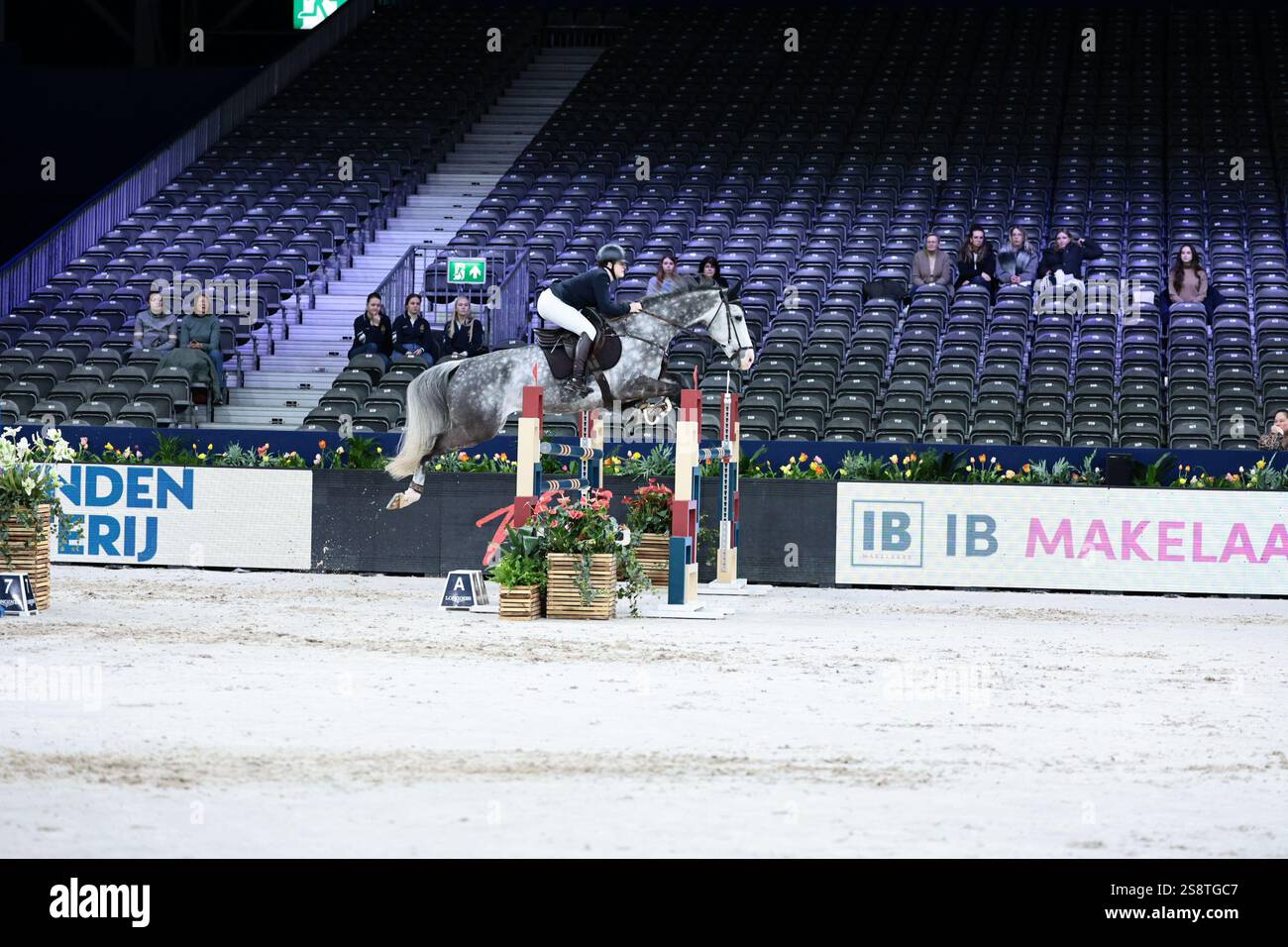 Lotte Putter with Monaco during the De Telegraaf Prize 1.35m at the ...