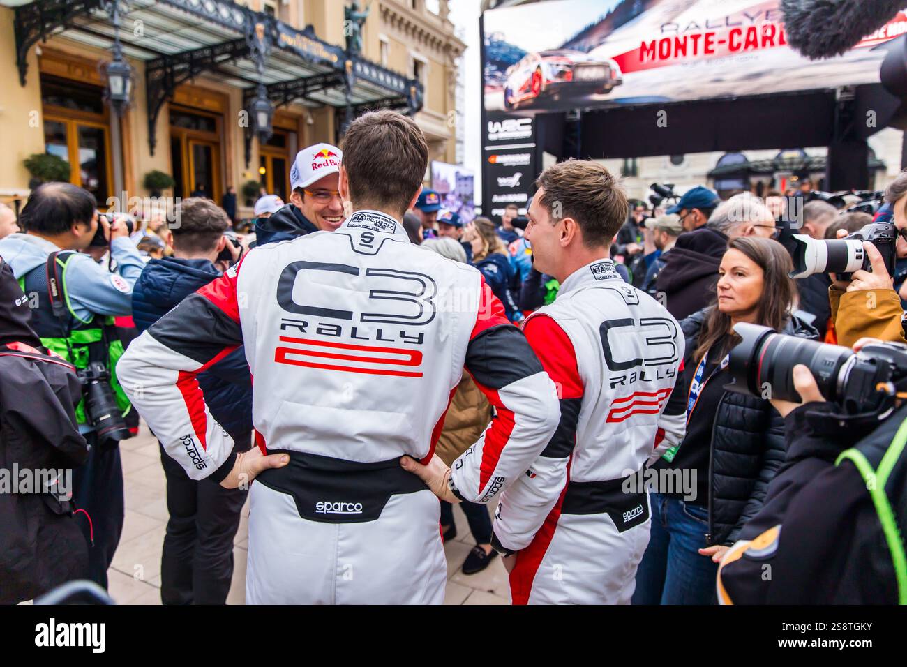 Gap, France. 23rd Jan, 2025. ROSSEL Yohan, Arnaud DUNAND, Citroen C3 ...