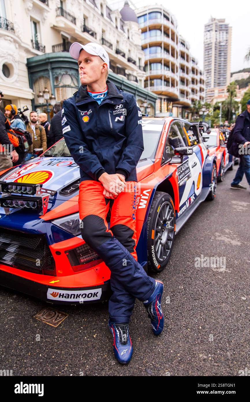 TANAK Ott, Hyundai I20 Rally1, portrait during the Rallye Automobile ...