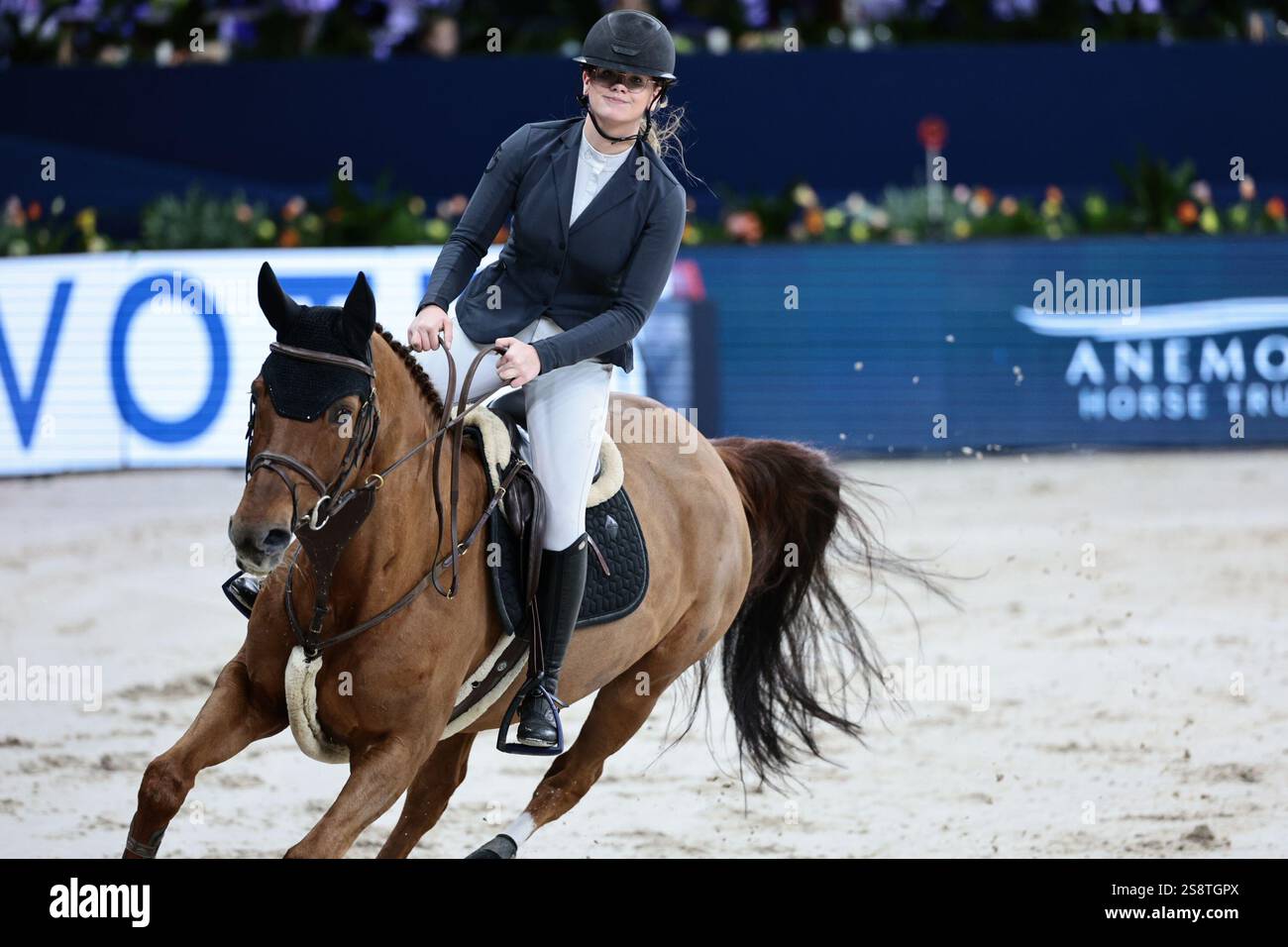 Babette Hanse with Hillary vd brouwershoeve during the Aeres MBO ...