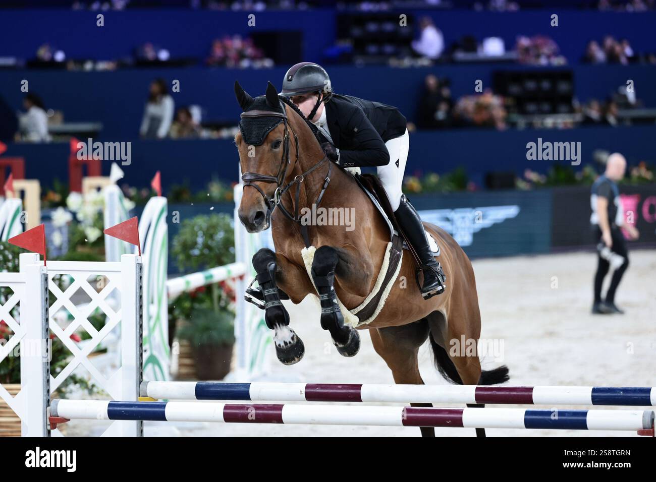Maaike Jansen with Forlan van de Sprengenberg during the Aeres MBO ...