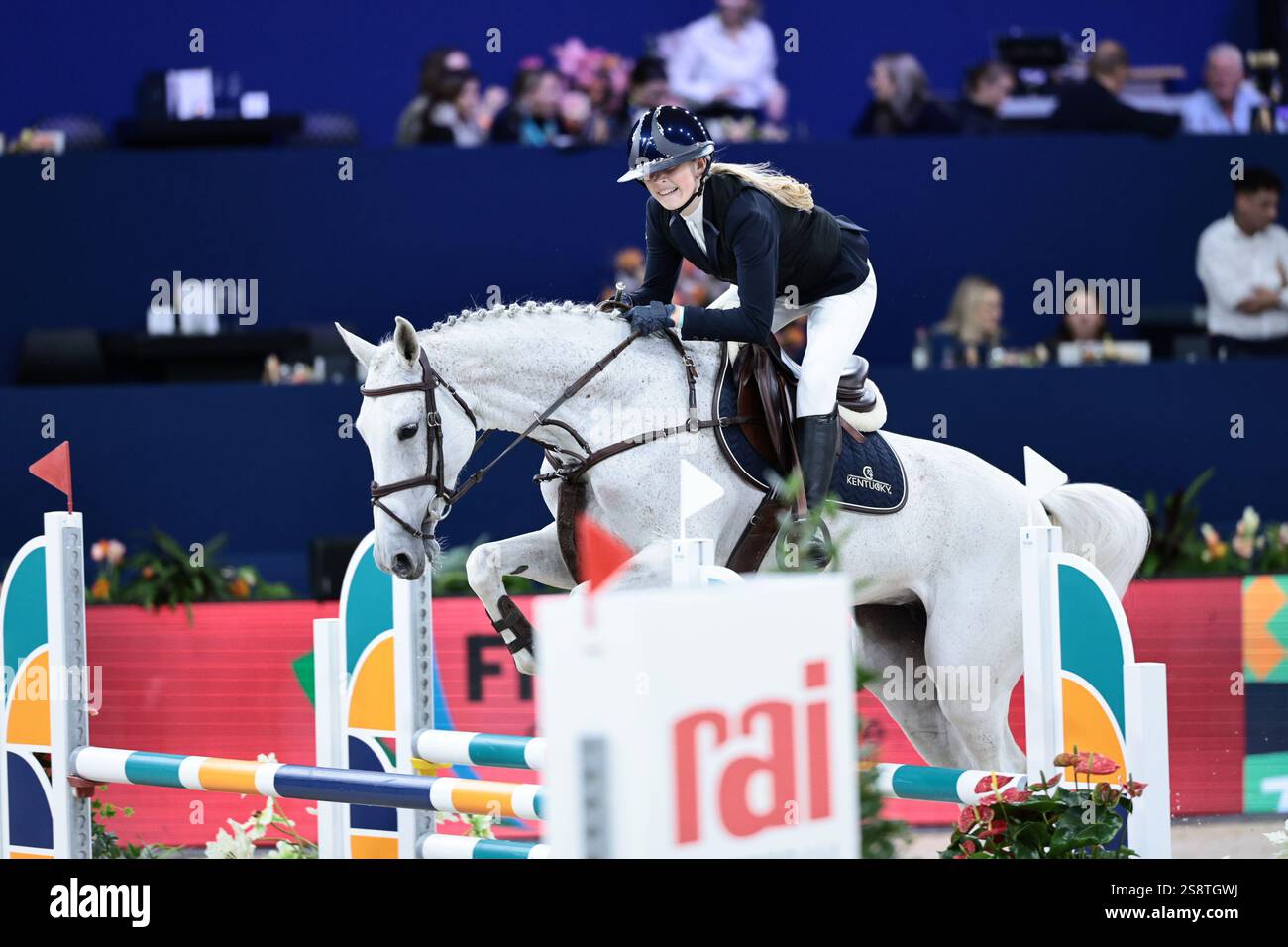 Sophie Smaal with Jillmore Wv during the Aeres MBO Barneveld Prize 1 ...