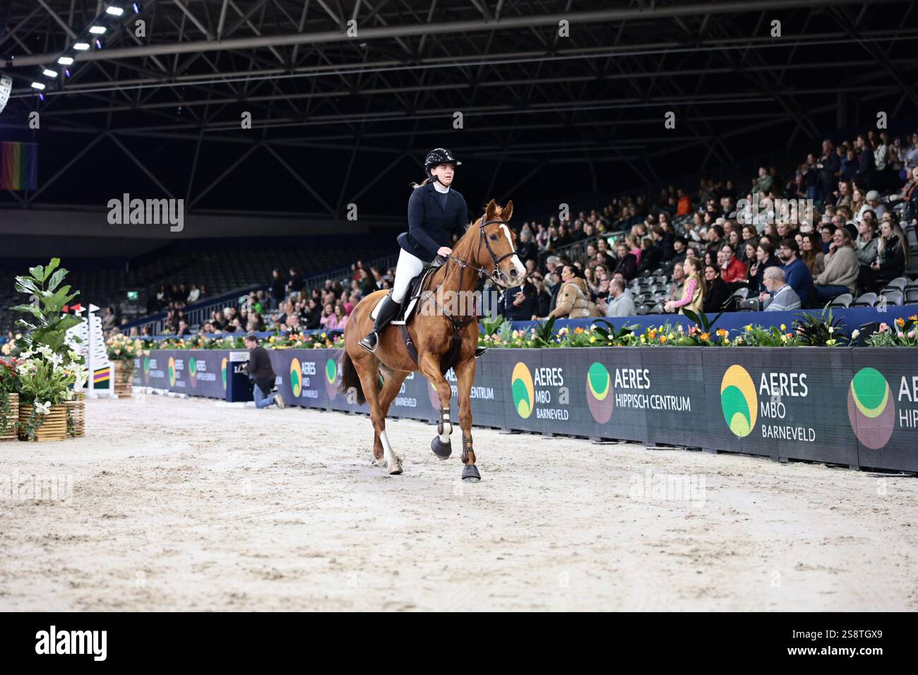 Rosemarie Suurland with Make You Believe during the prize giving ...
