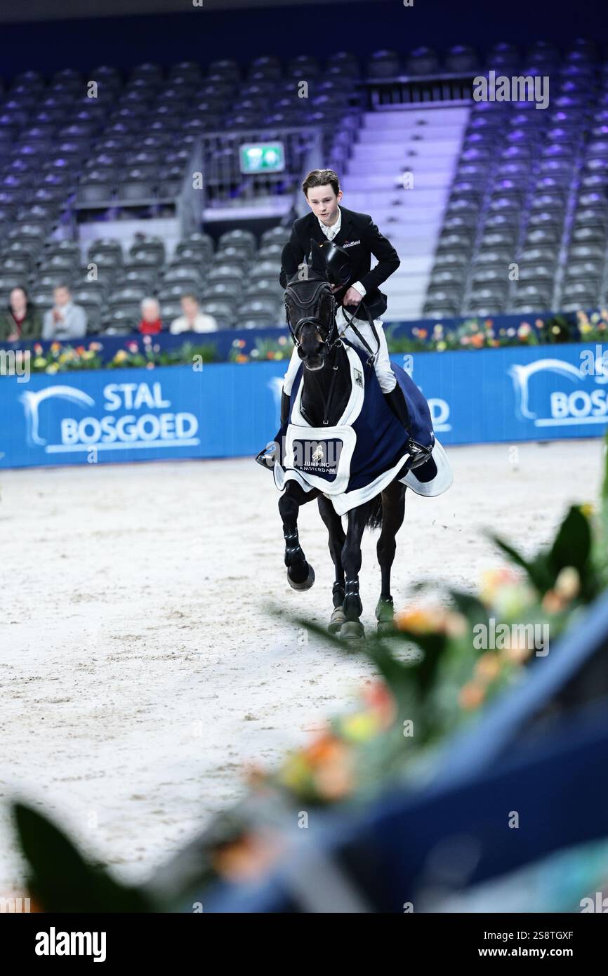 Joep Schaap with Cadeauminka during the prize giving ceremony of the ...