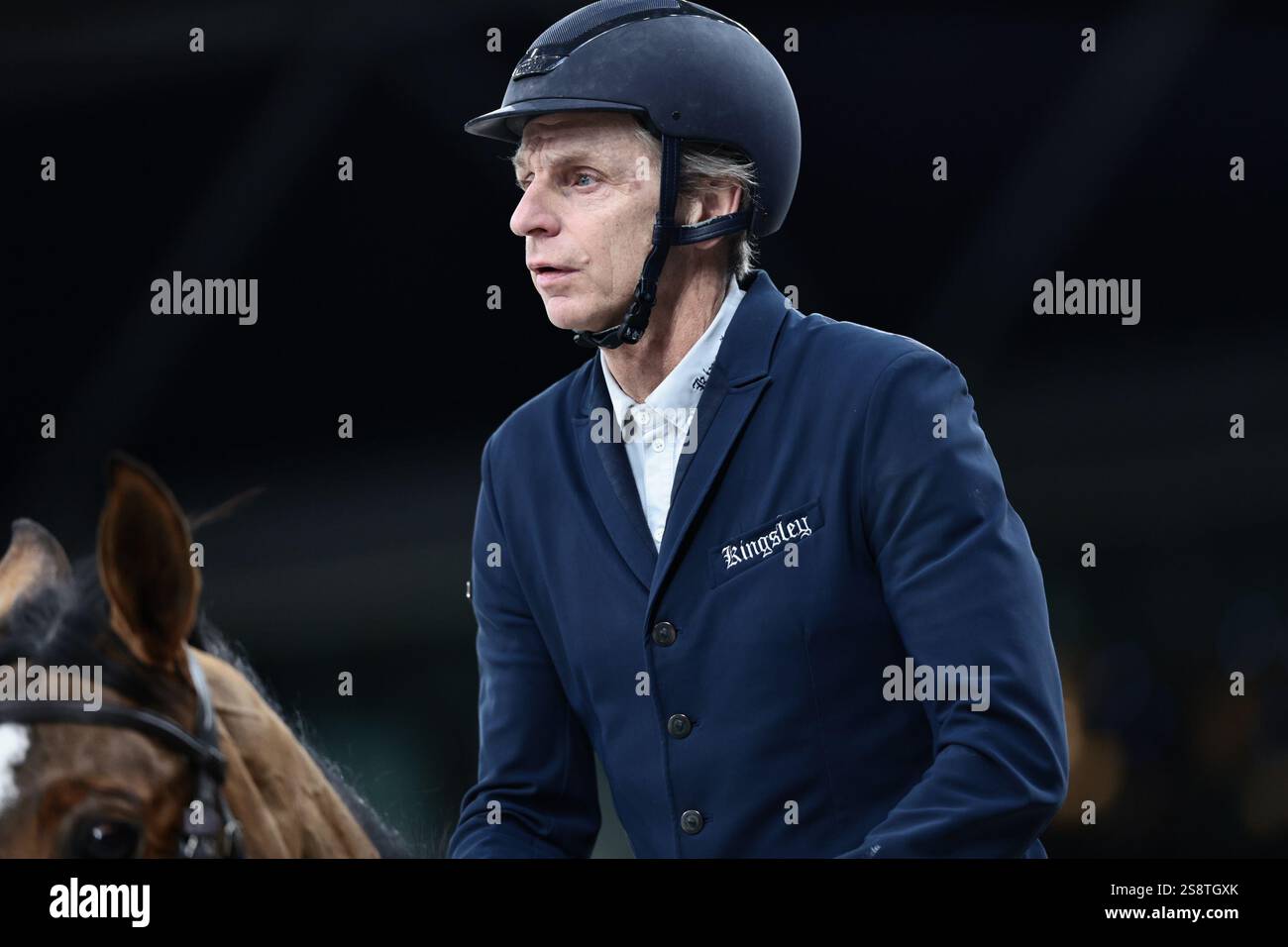 Franklin Posmus with Garola H.K. during the Stal Bosgoed Prize 1.30m at ...