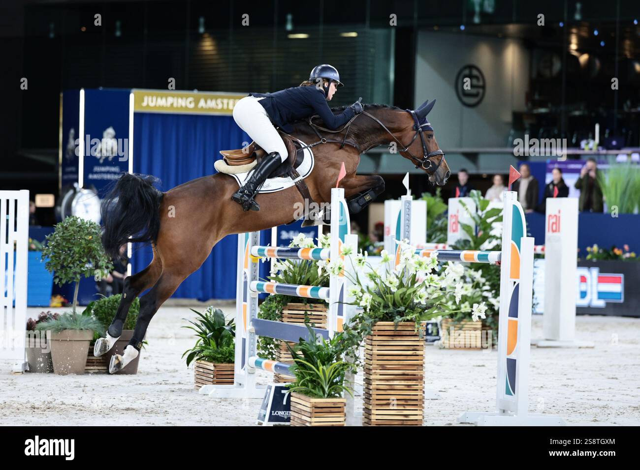 Janine van den Berg-ten Kate with Novaterma TK during the Stal Bosgoed ...