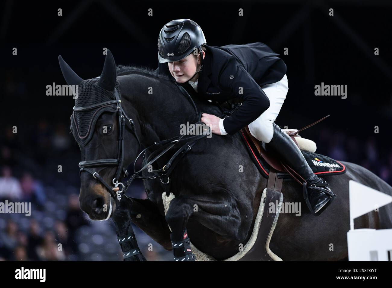 Joep Schaap with Cadeauminka during the Stal Bosgoed Prize 1.30m at the ...