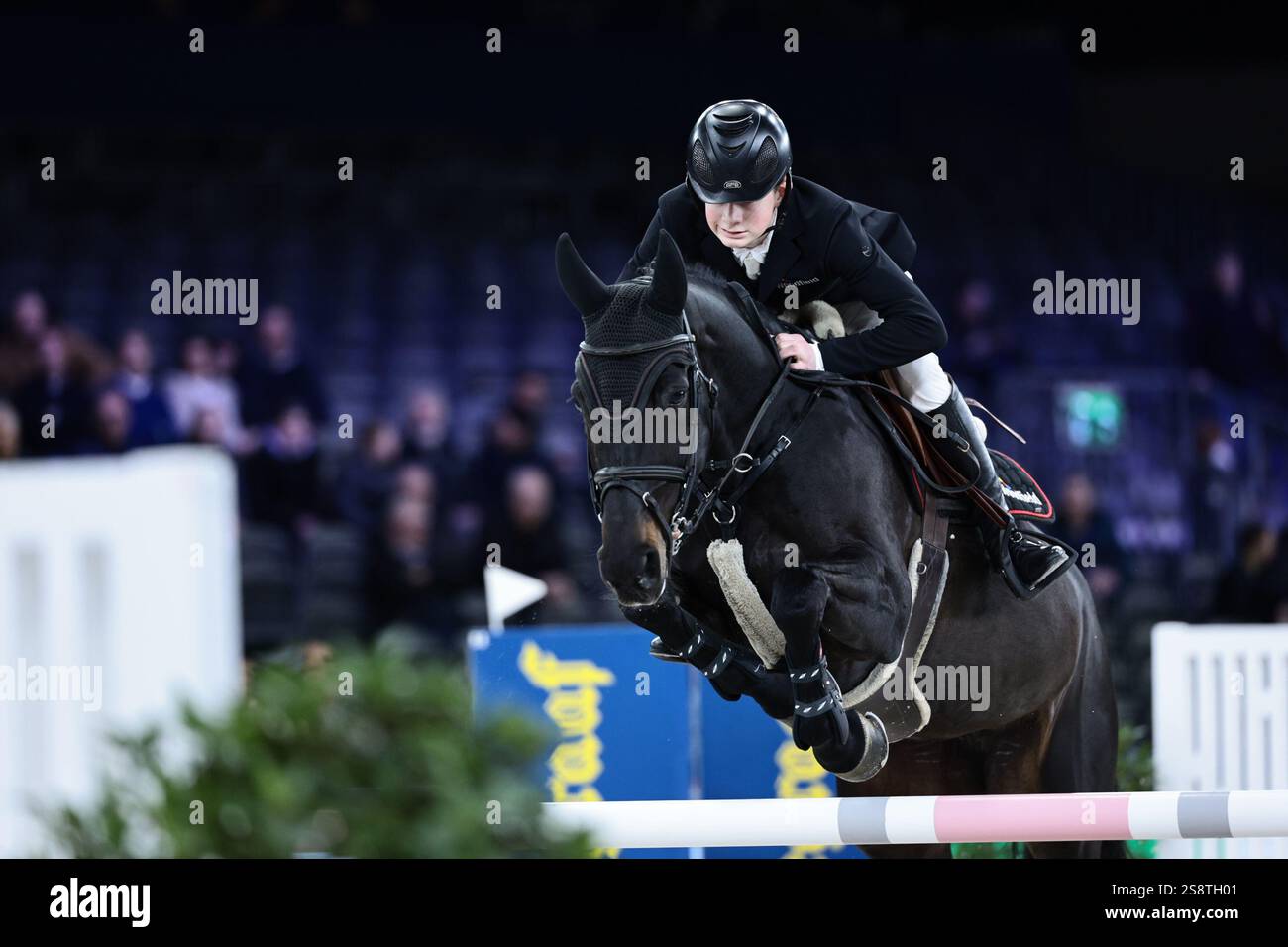 Joep Schaap with Cadeauminka during the Stal Bosgoed Prize 1.30m at the ...