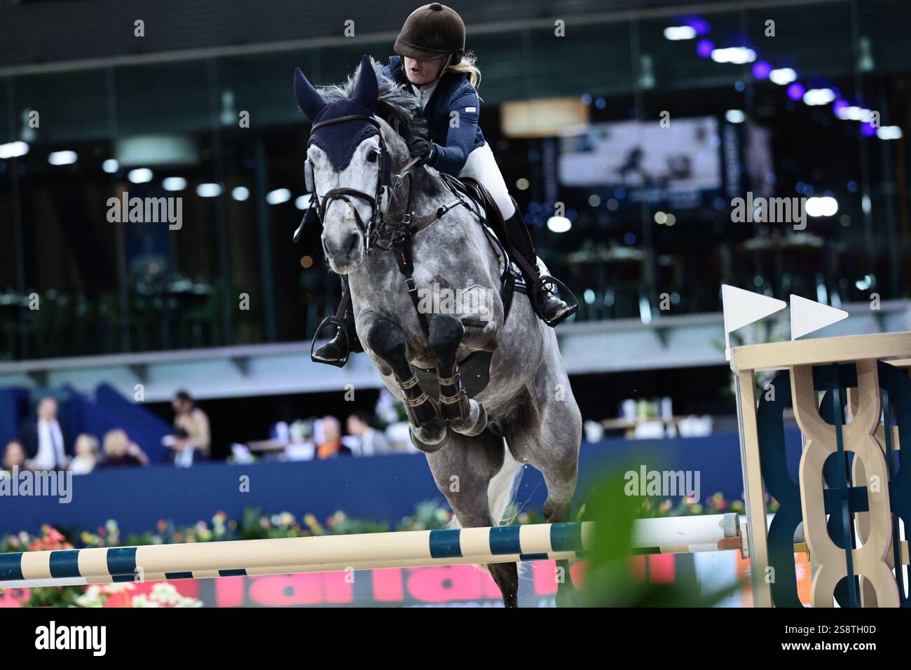 Marianne Boerema with Clearmint during the Stal Bosgoed Prize 1.30m at ...