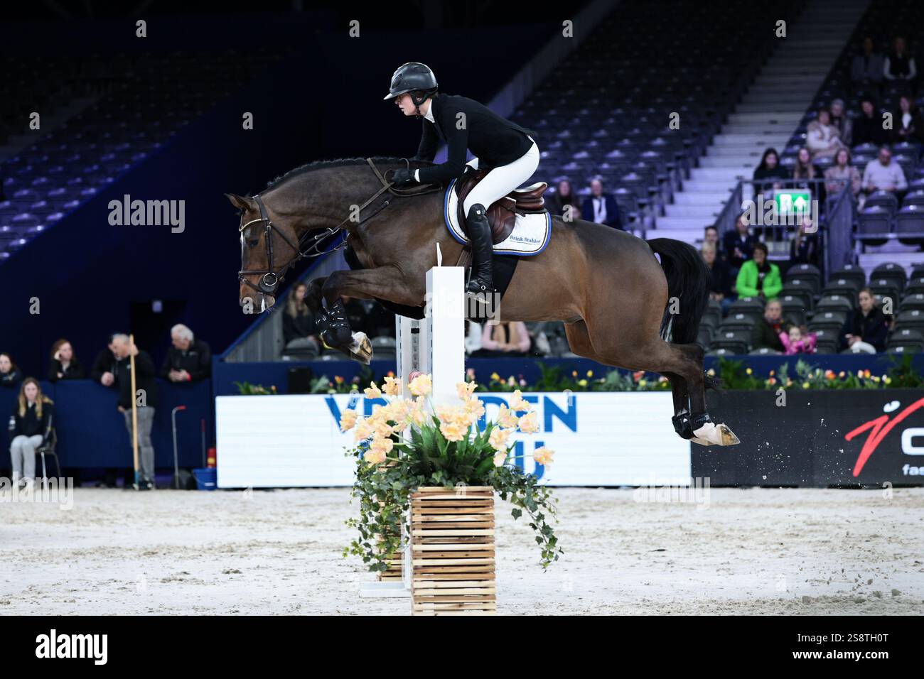 Nicole Botma with Chardonnay SV Z during the Stal Bosgoed Prize 1.30m ...