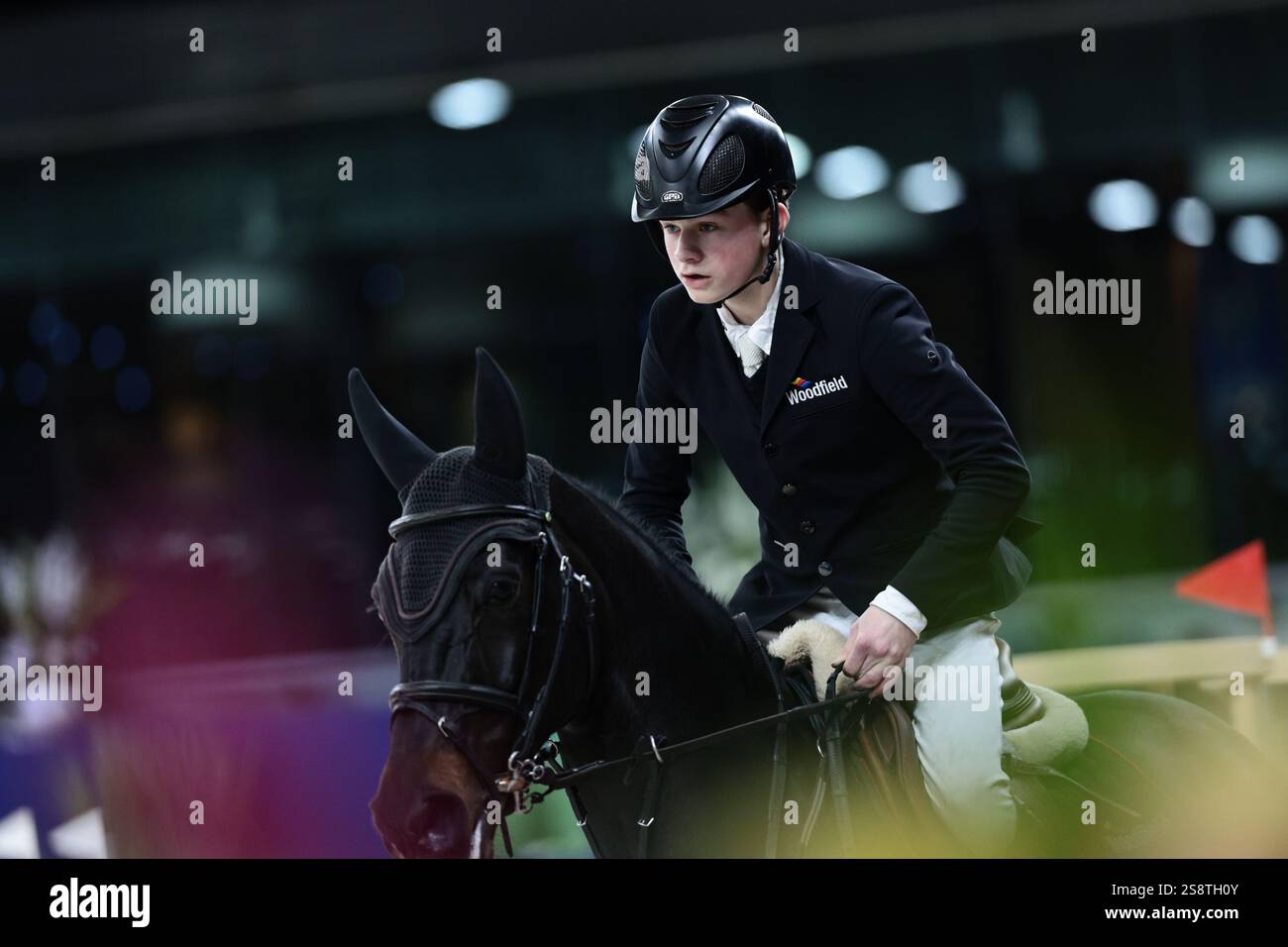 Joep Schaap with Cadeauminka during the Stal Bosgoed Prize 1.30m at the ...