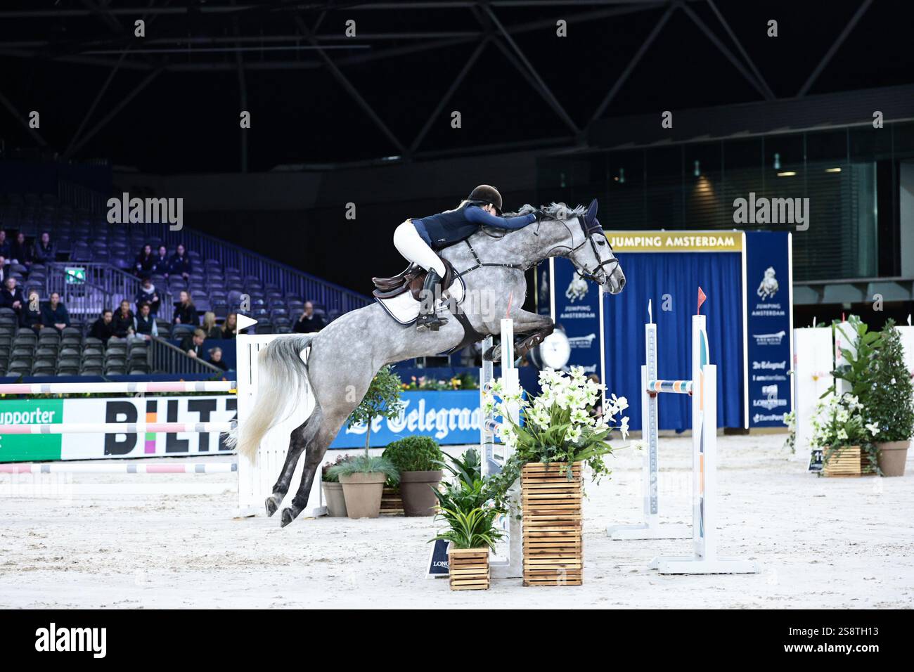 Marianne Boerema with Clearmint during the Stal Bosgoed Prize 1.30m at ...