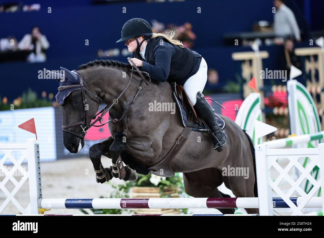 Belinda de Graaf with L.Anemone'S Lajoy during the IB Makelaars Prize 1 ...