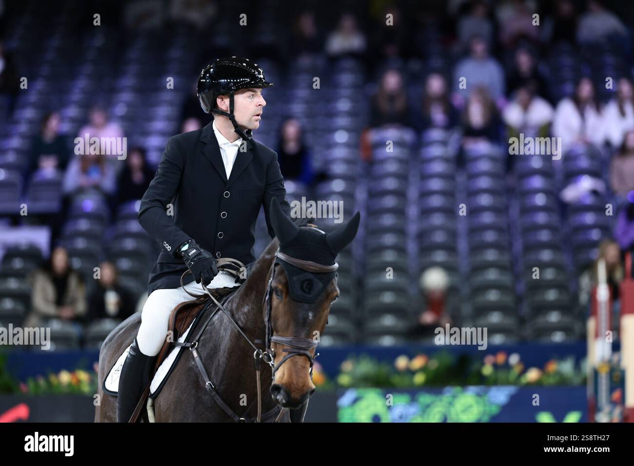 Wesley Mulder with Paradiese de la Vita during the Stal Bosgoed Prize 1 ...
