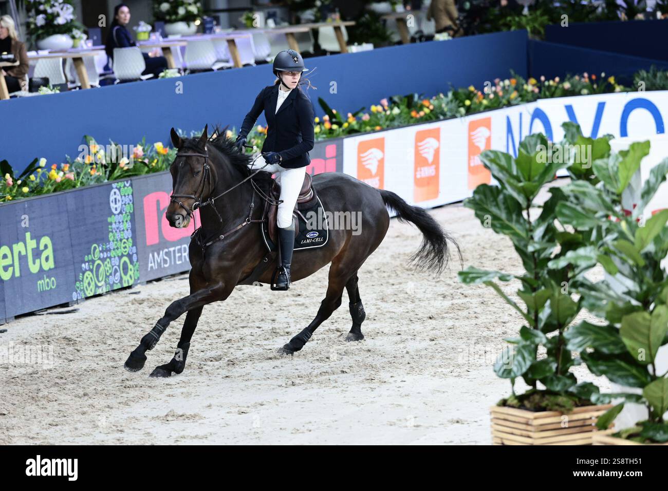 Rina van der Kolk with Charmain PH Z during the IB Makelaars Prize 1 ...