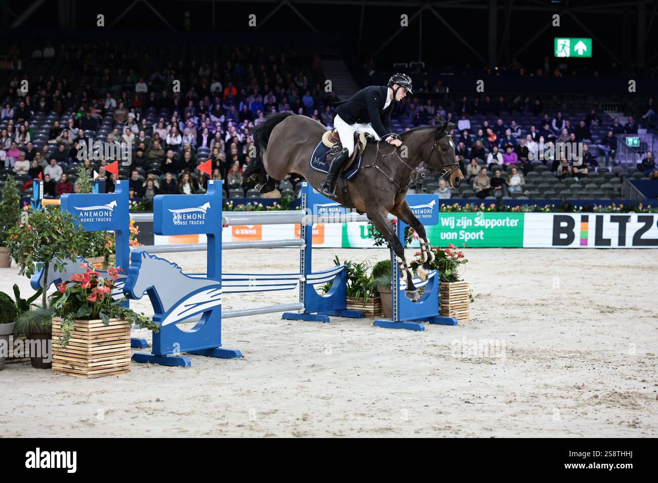 Tom Schellekens of the Netherlands with Jolet van de Zietfort during ...