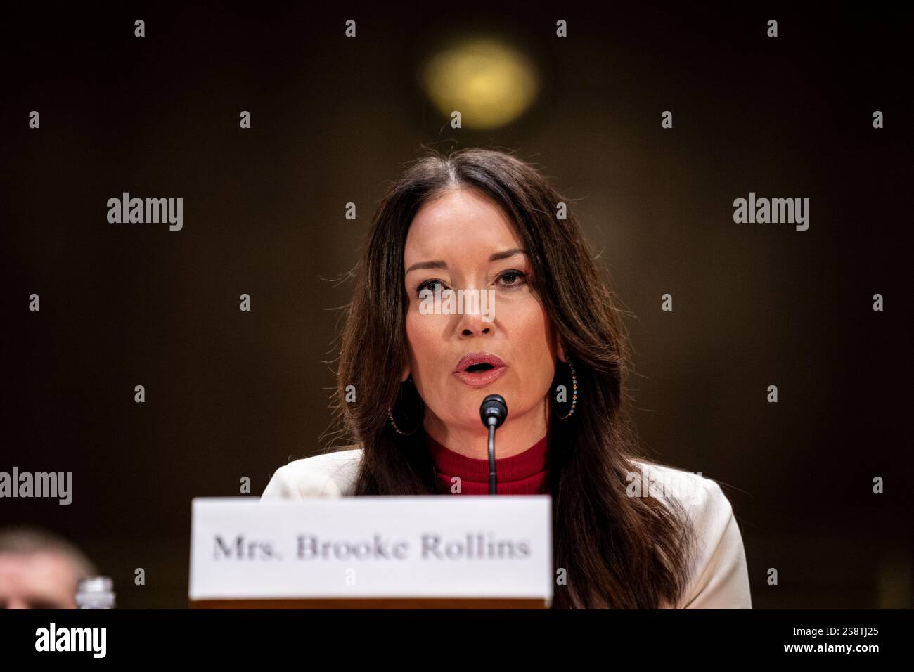 Brooke Rollins, President Trump's nominee for Secretary of Agriculture ...