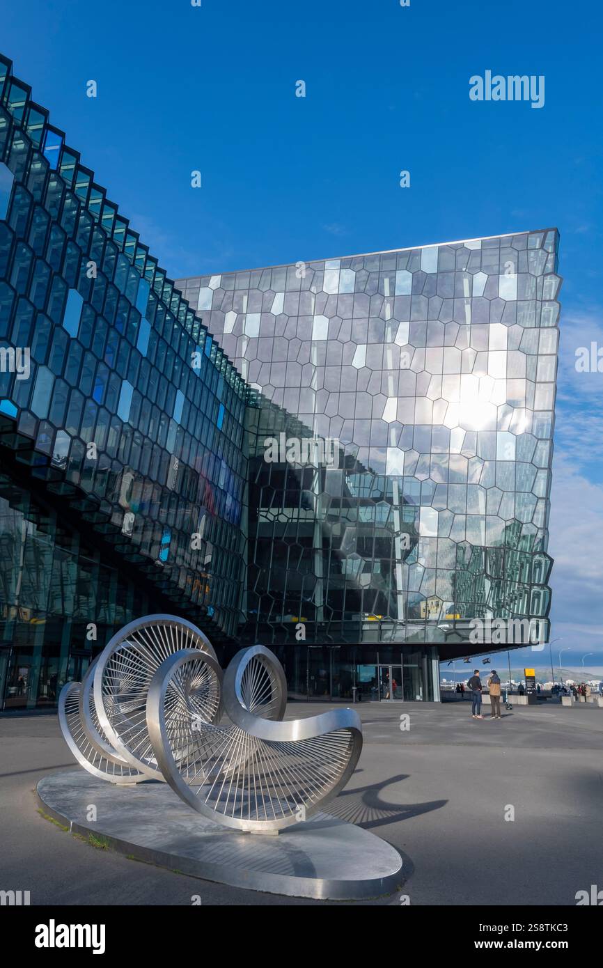 Statue of settler Ingólfur Arnarson by Einar Jónsson Stock Photo - Alamy
