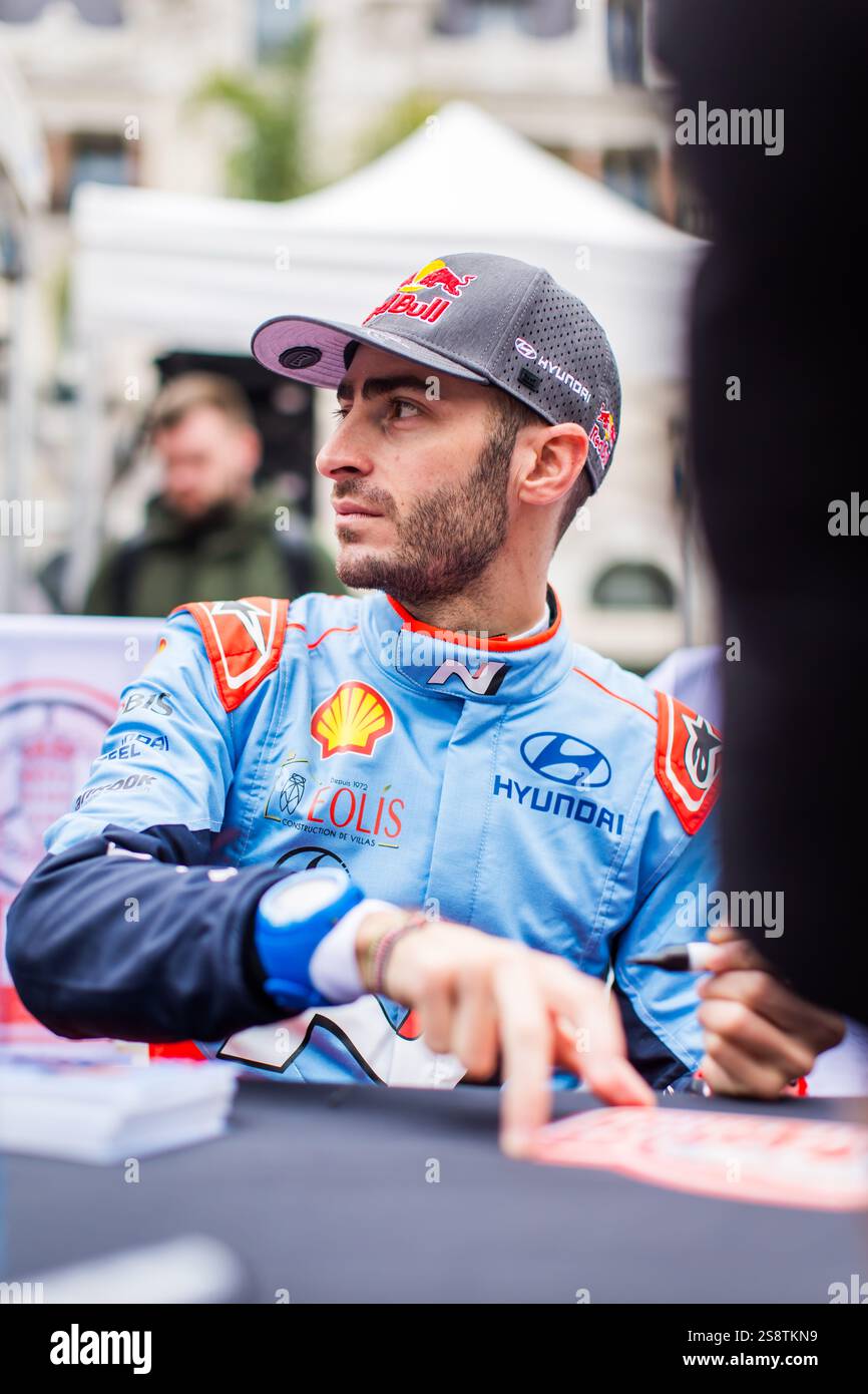 CORIA Alexandre, Hyundai I20 Rally1, portrait during the Rallye ...