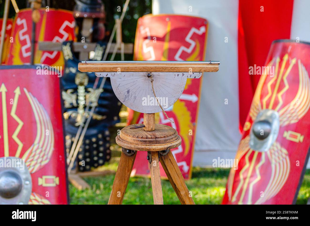 Dioptra, topographical instrument from the Roman period at a historical ...