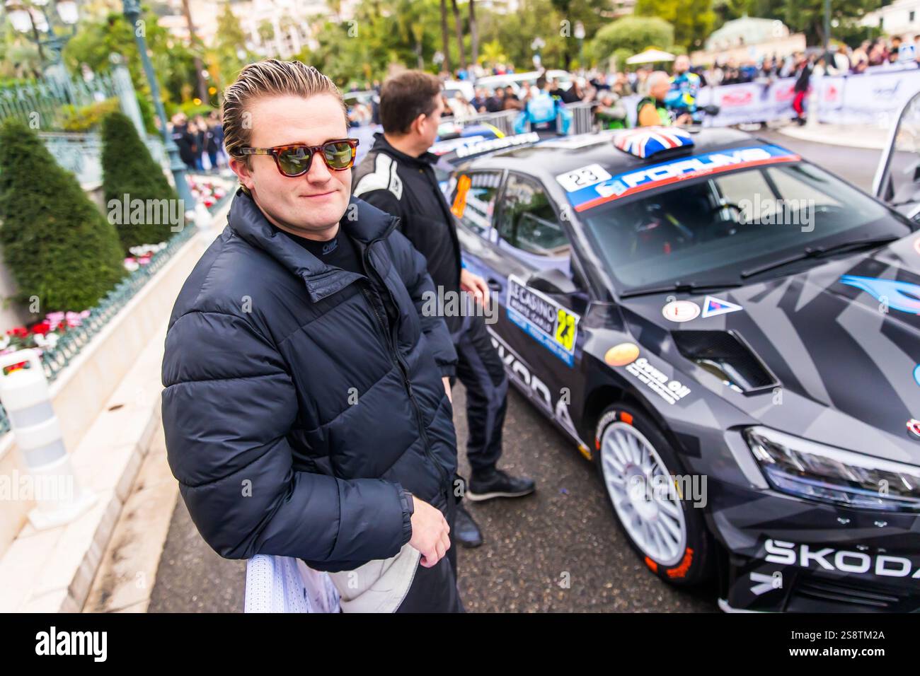 GREENSMITH Gus, Skoda Fabia RS Rally2, portrait during the Rallye ...